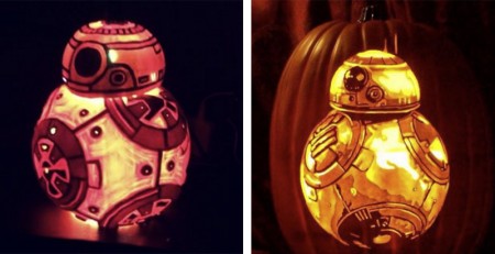 People Are Making BB8 Pumpkins, And They're Adorable