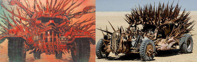 The Mad Max Artbook is So Shiny, So Chrome