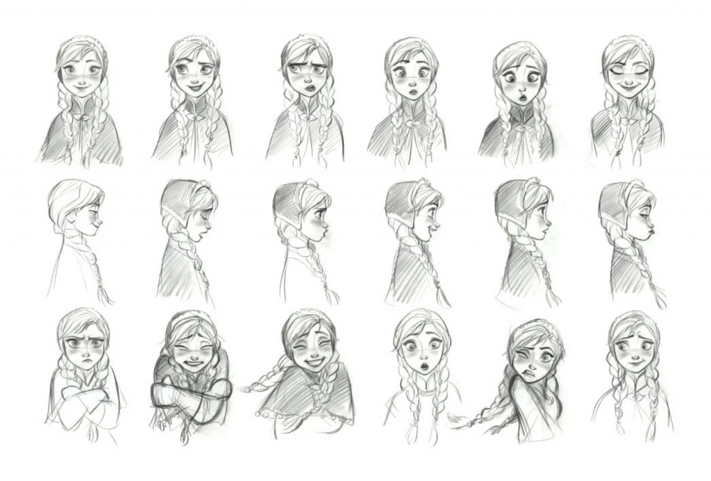 Disney Art Style: Disney Drawing Style Over The Years | Threadless