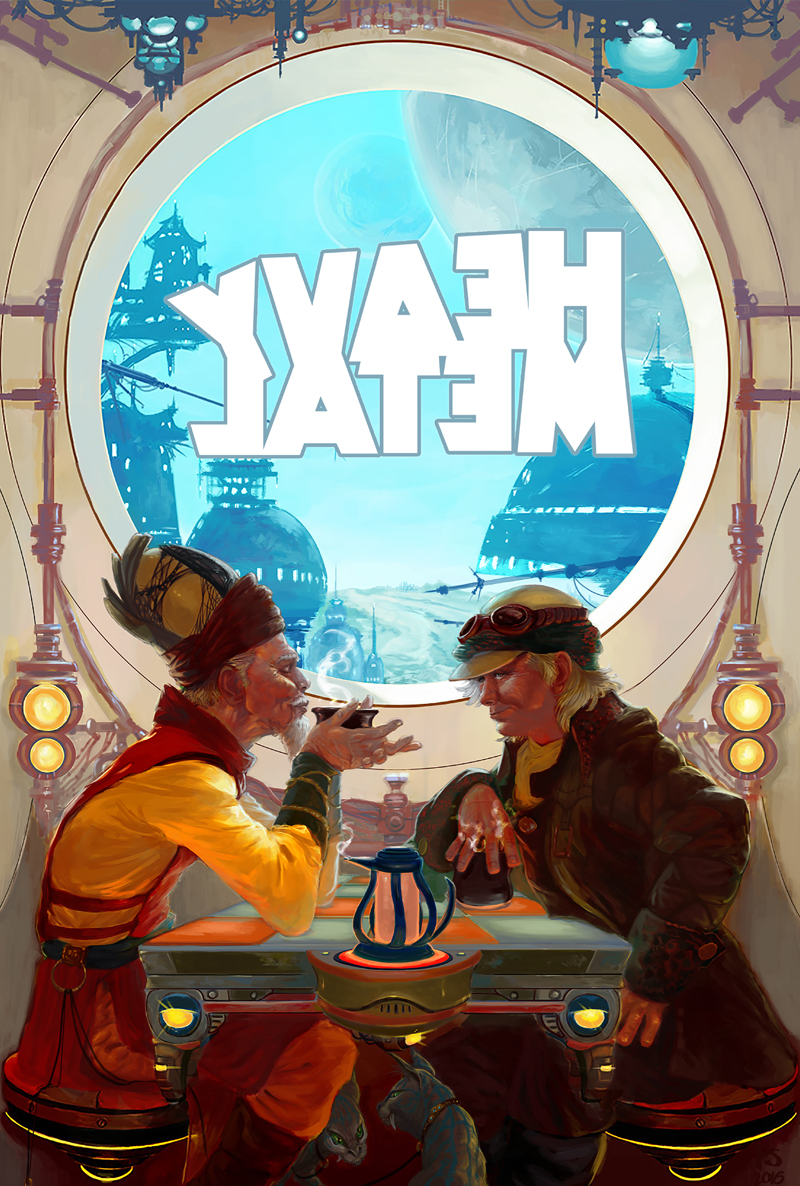 Announcing the Threadless x Heavy Metal Magazine Collection