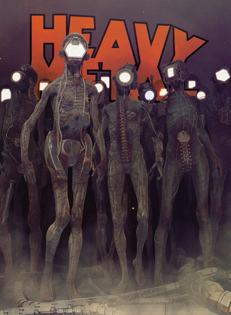 Announcing the Threadless x Heavy Metal Magazine Collection