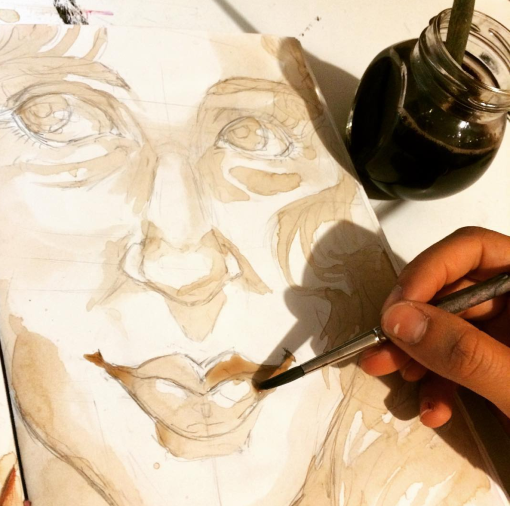 Coffee Paintings: Painting with Coffee, Tea, and More!