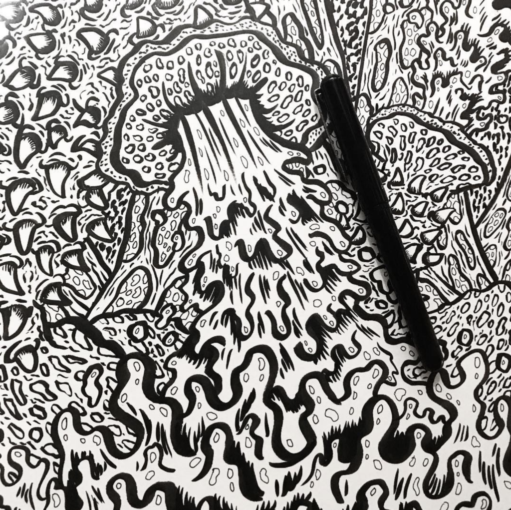 Trippy Art: Cool Rave Artwork of Luis Colindres | Threadless