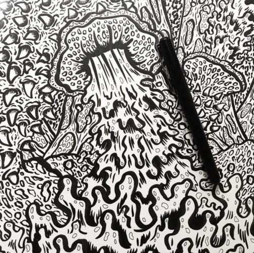 Trippy Art: Cool Rave Artwork of Luis Colindres | Threadless