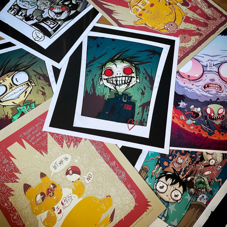 Jhonen Vasquez: A Spotlight on His Spooky Artwork | Threadless